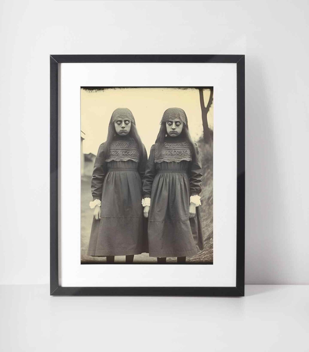 Macabre Surreal Art Print, Disturbing Wall Decor, Halloween Decor ...