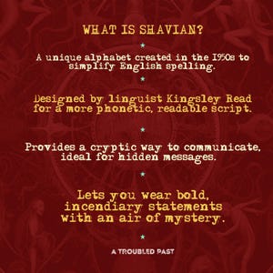 Hail Satan Shavian Alphabet Hoodie Gift for Witchy Girlfriend, Occult ...