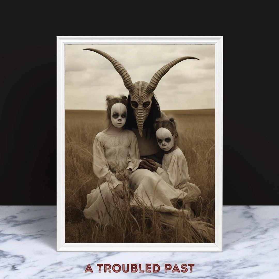 Surreal Disturbing Wall Art Print, Macabre Surrealism Print, Dark Academia Decor, Nightmare Fuel ...