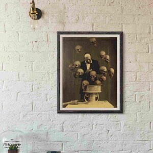 Surreal Disturbing Art Wall Decor, Strange Art Print, Horror Surrealism ...