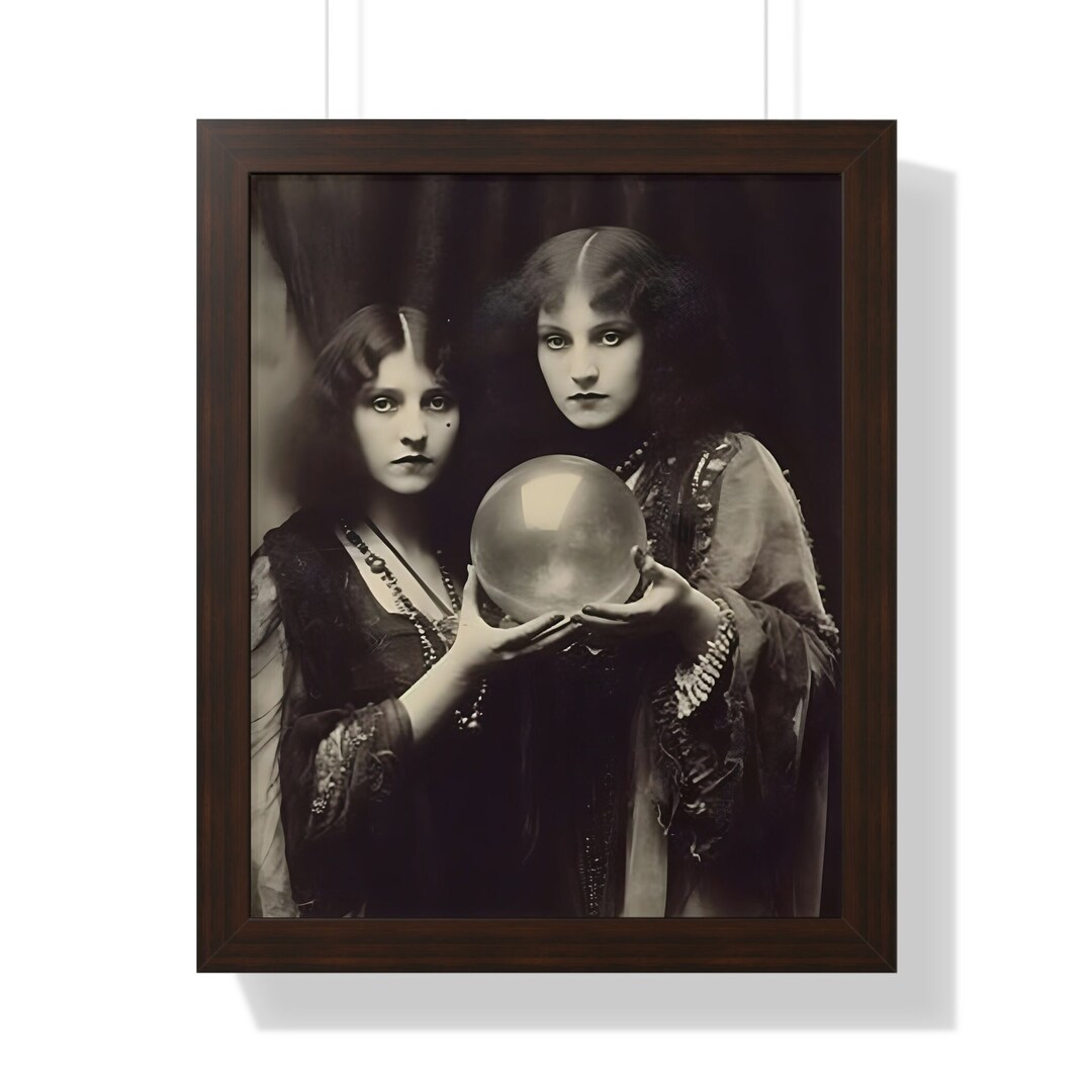 Crystal Ball Wall Art for Living Room Psychic Print Fortune Teller ...