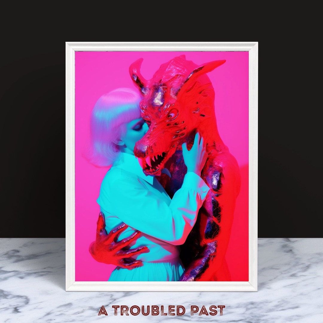 Spooky Valentines Day Gift, Valloween Present for Her, Creepy Valentine ...