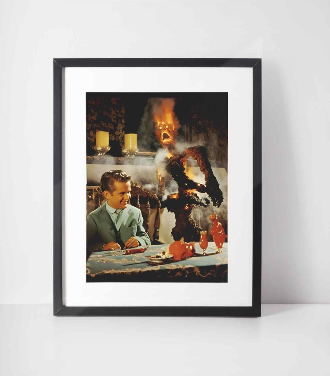 Surreal Disturbing Wall Art Print, Macabre Surrealism Print, Dark ...