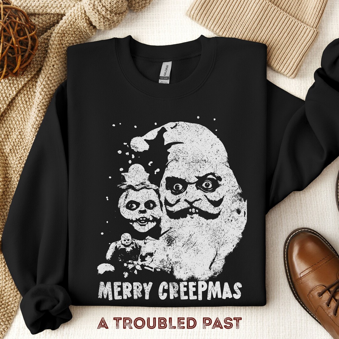 Merry Creepmas Sweatshirt, Hexmas Sweats, Gothic Christmas T-shirt ...