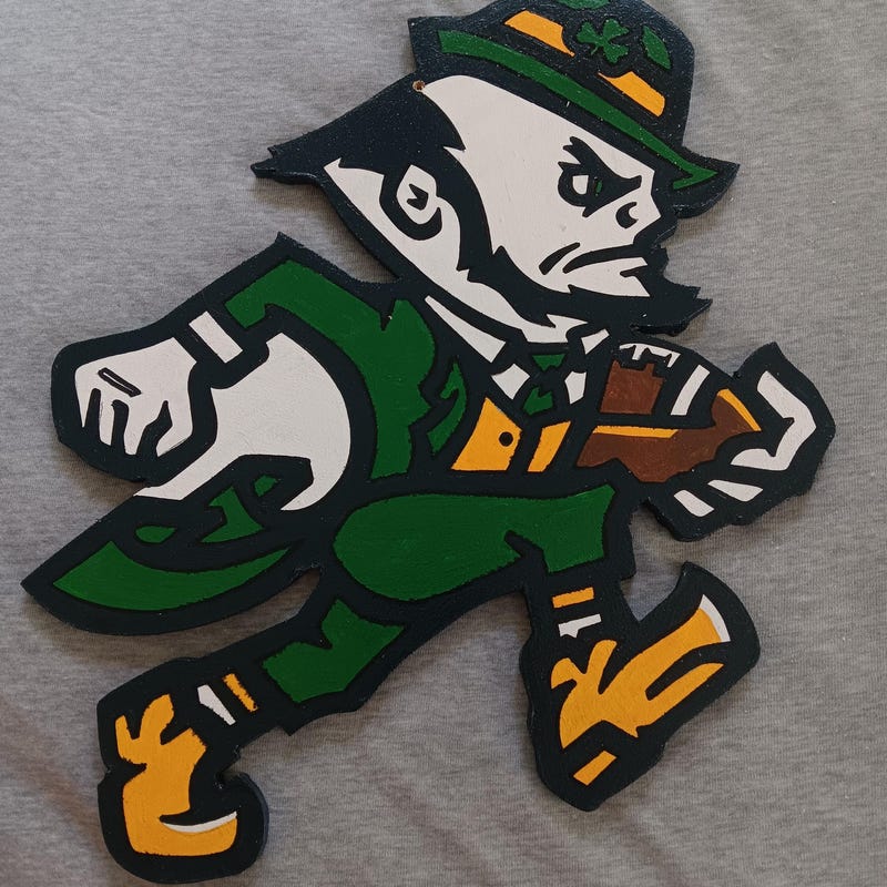 Notre Dame Sign - Etsy