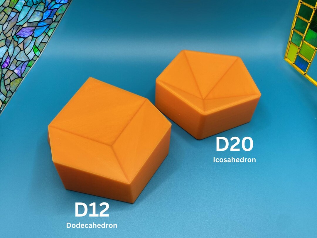 Stained Glass Soldering Jigs: D20 Icosahedron & D12 Dodecahedron ...