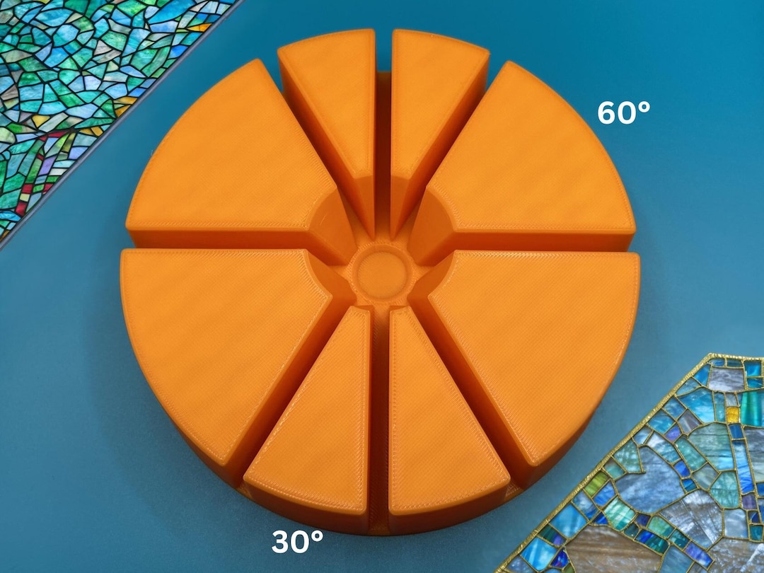 Stained Glass Soldering Jig Glass Fusing Fixture Succulent Glass Mold ...