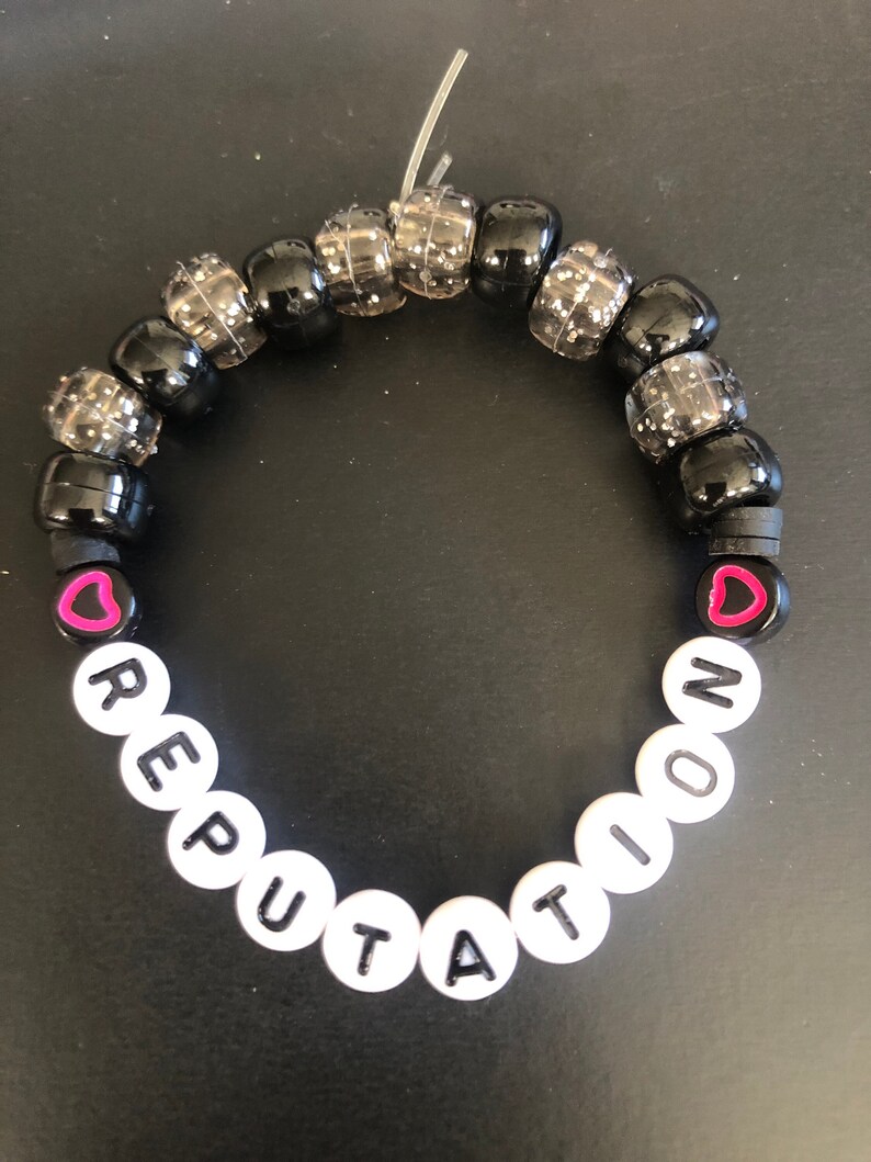 Taylor Swift Reputation Bracelet - Etsy