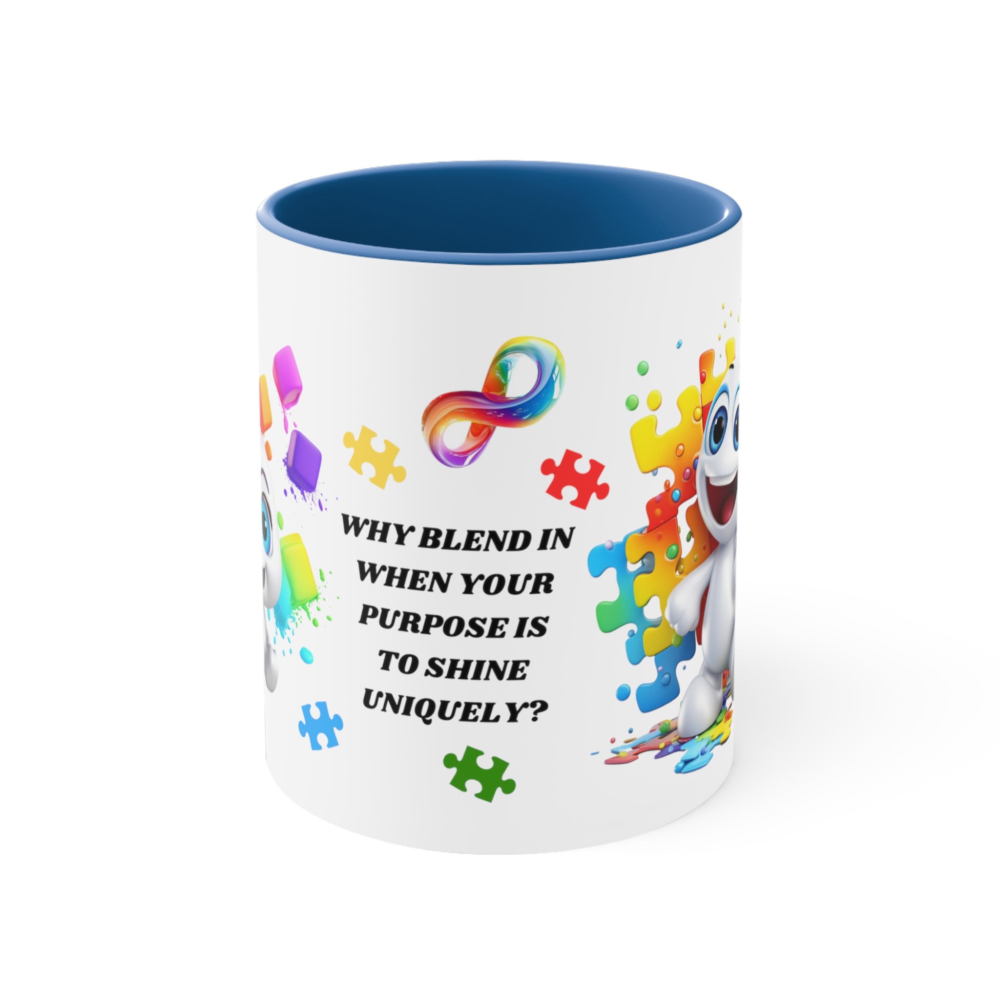 Autism Spectrum Mug Embrace the Colors of Diversity Autism - Etsy