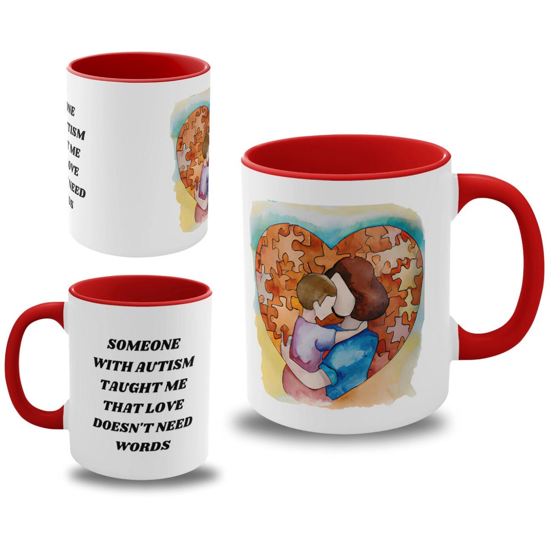 Autism Spectrum Mug Embrace the Colors of Diversity Autism Awareness ...