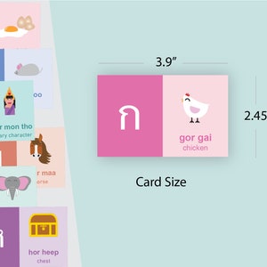 Thai Alphabet Flashcards - Etsy