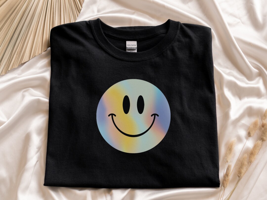 Smiley Face Shirt Summer T-shirt Comfort Colors Cute Summer - Etsy