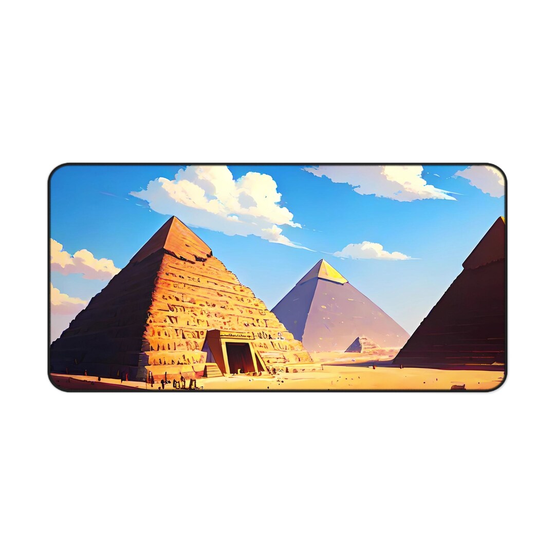 Pyramids of Giza Desk Mat Culture Lover Mousepad Extra Large - Etsy