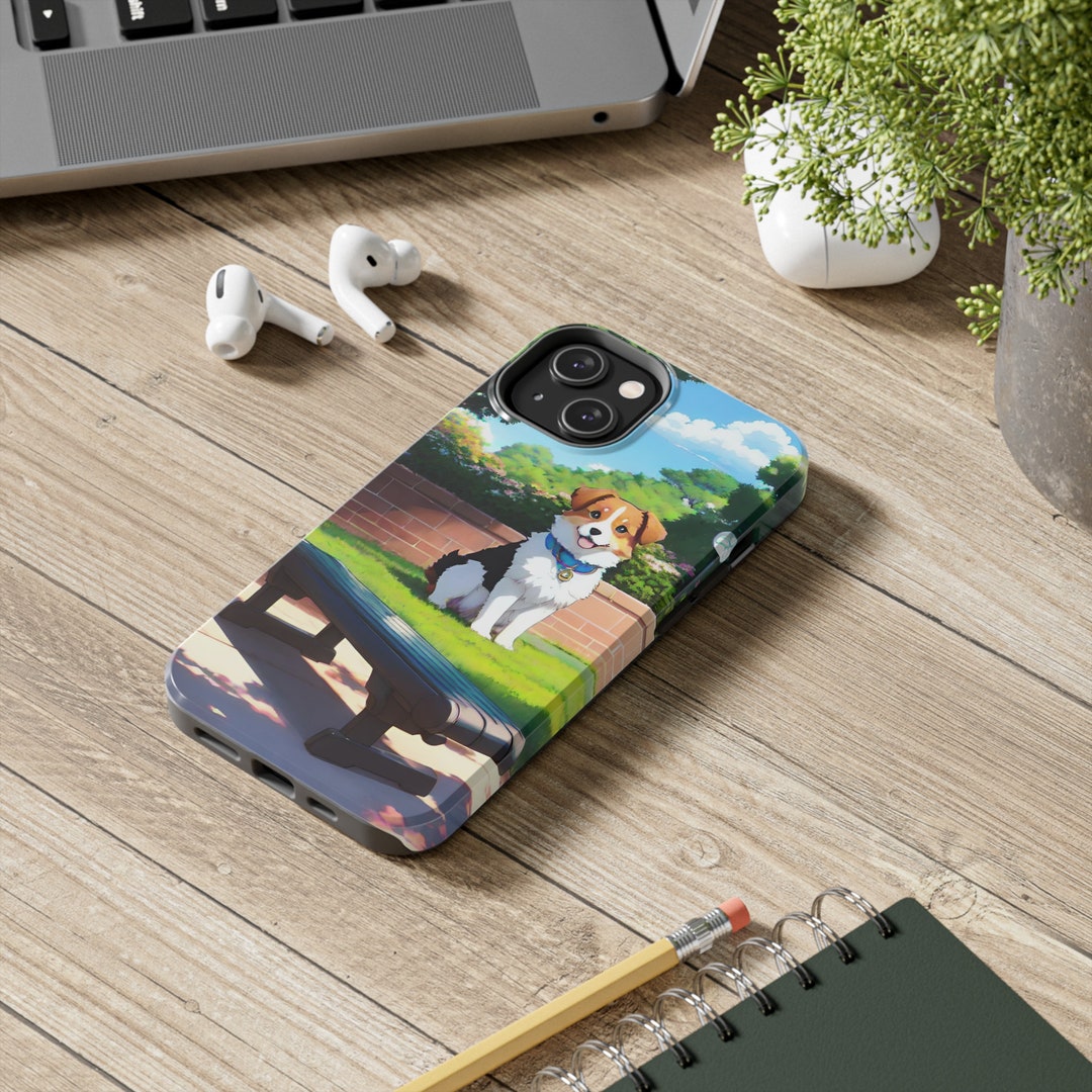 Cute Anime Corgi iPhone Case, Dog Lover Themed iPhone Case, Kawaii ...