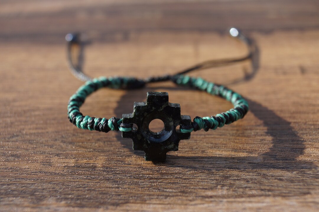 Inca Cross Bracelet Chakana Bracelet Serpentine Inca Cross Serpentine ...
