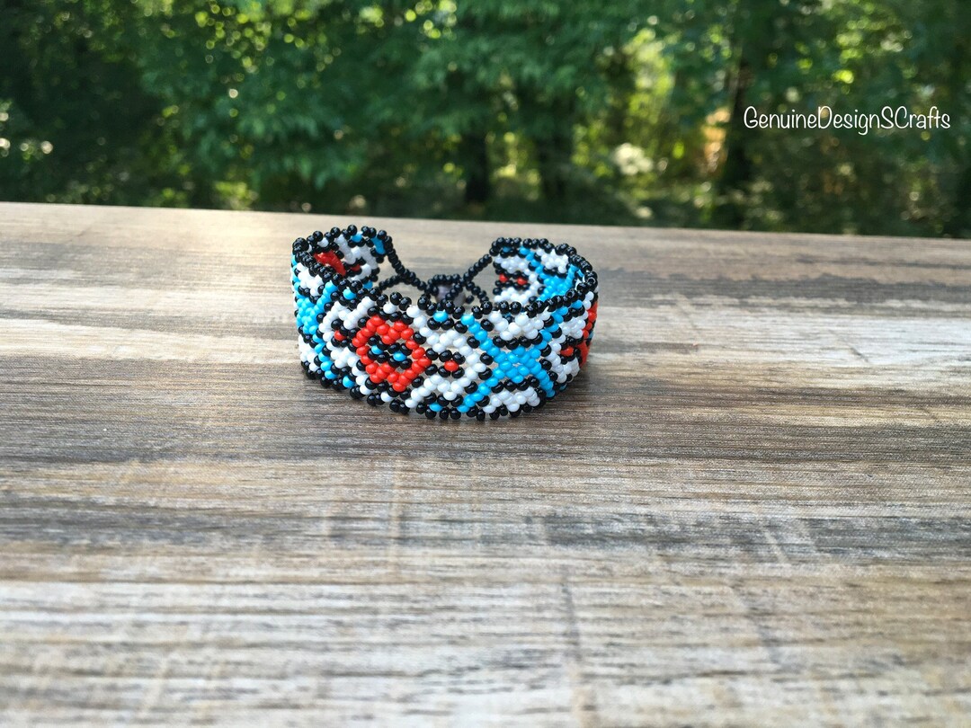 Amazonian Shipibo Bracelet | Peruvian Handmade Beaded Bracelet ...