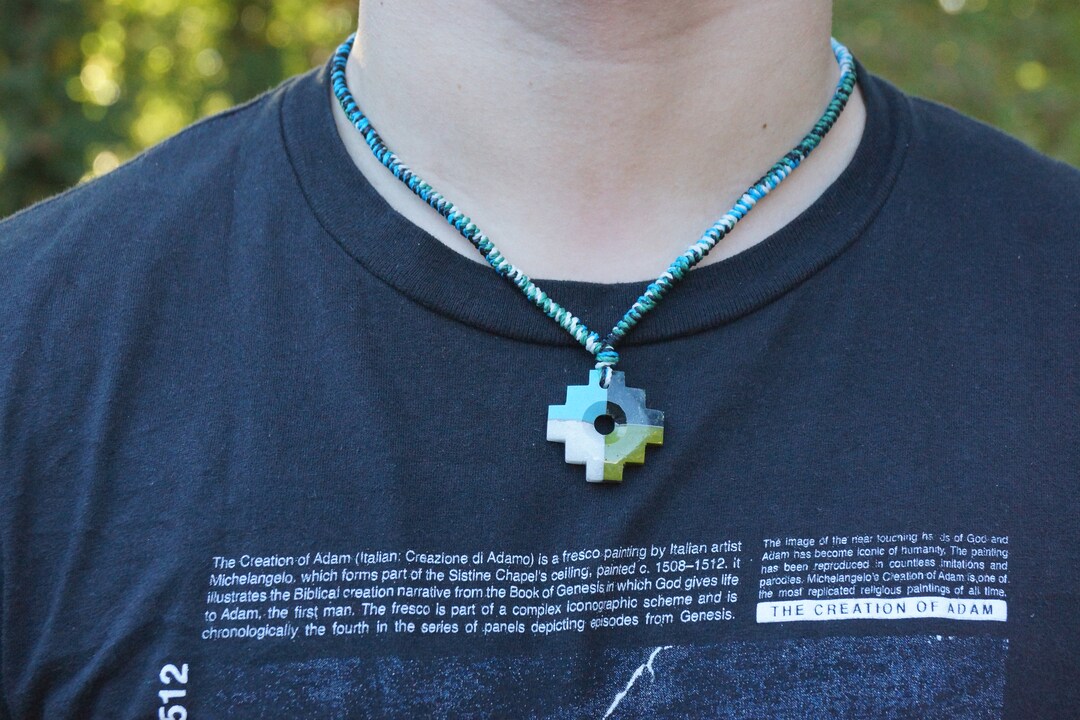 Inca Cross Necklace Inca Cross Handmade Necklace chakana - Etsy