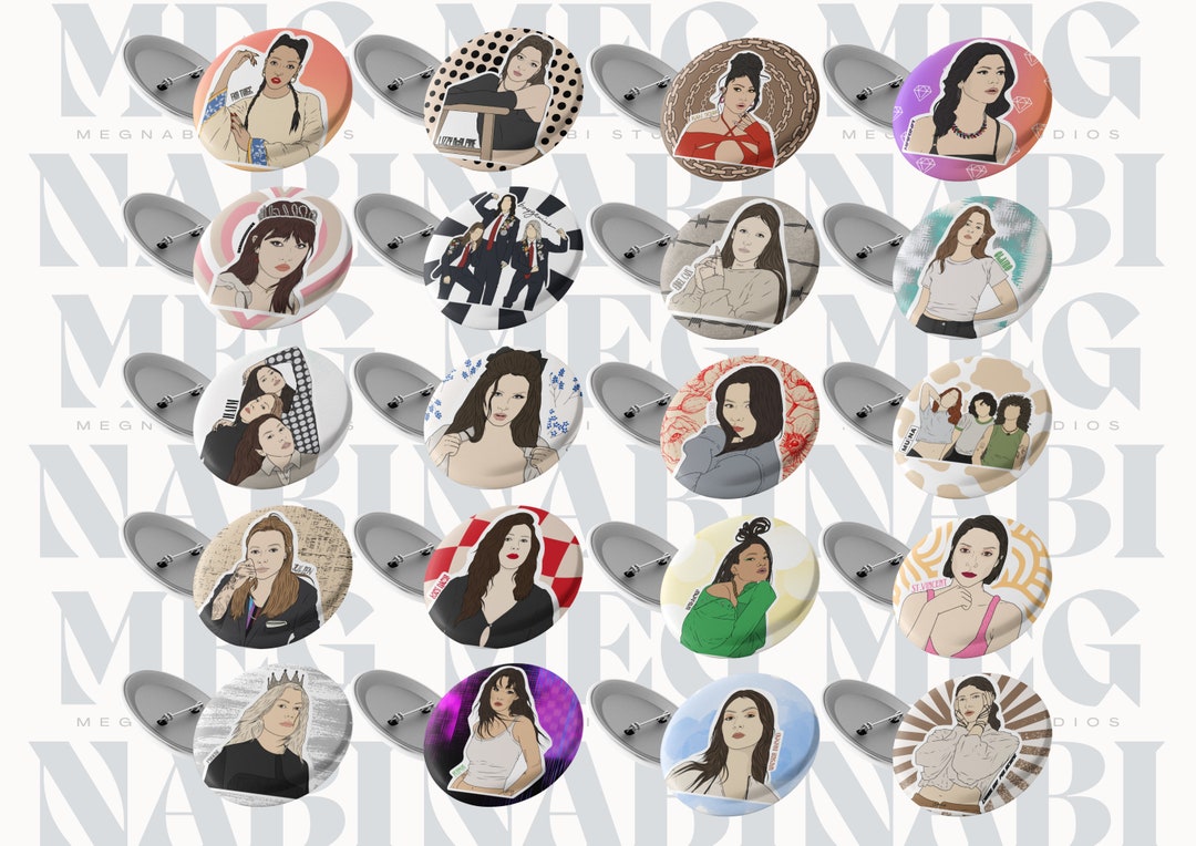 INDIE ICONS High Quality Badges, Alternative Music, Women in Music ...