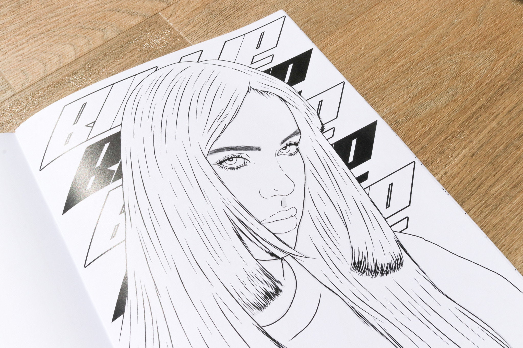 INDIE ICONS Colouring Book, Music Colouring Book, Female Musicians ...