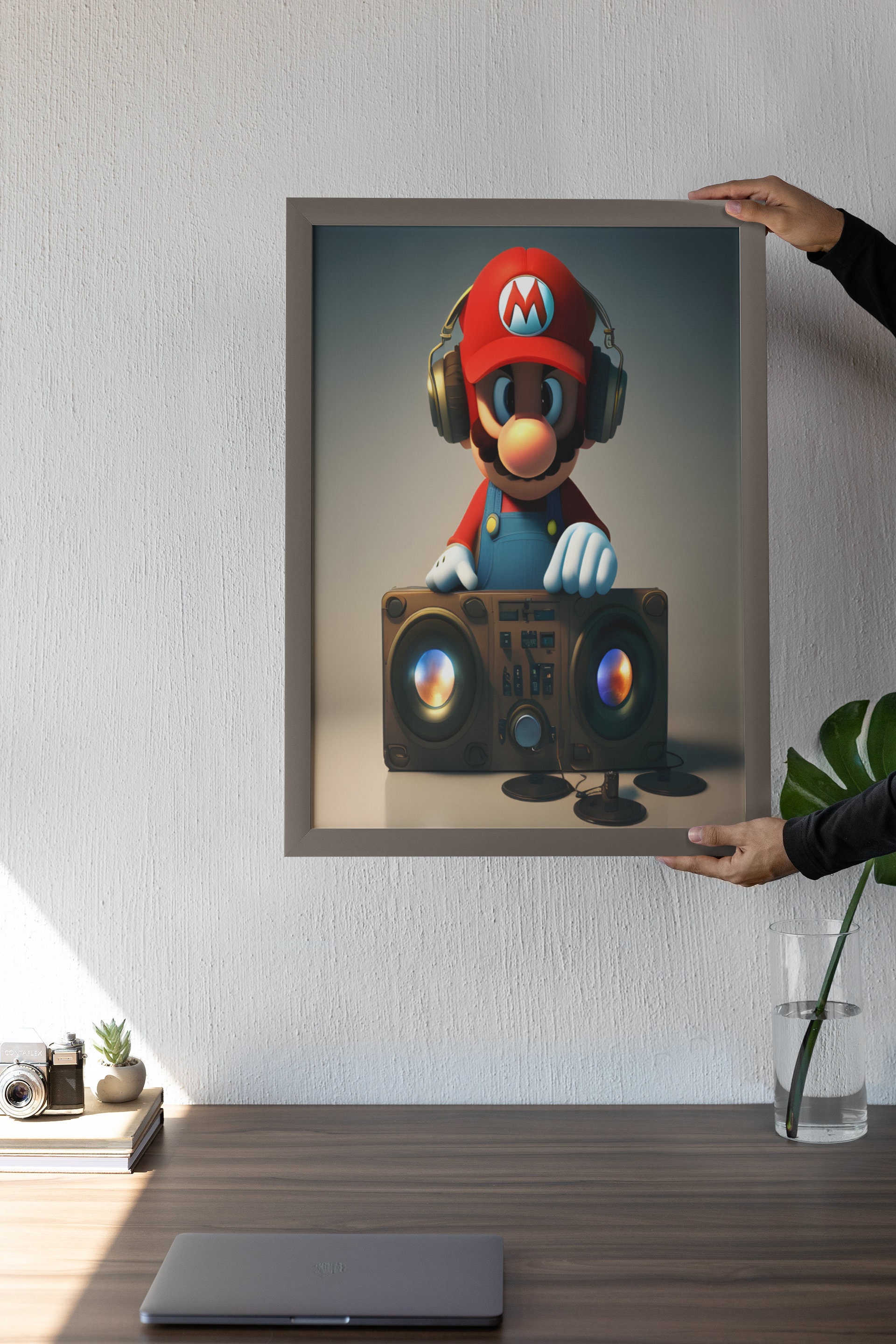 AI Art / Dj Super Mario / Anime - Etsy