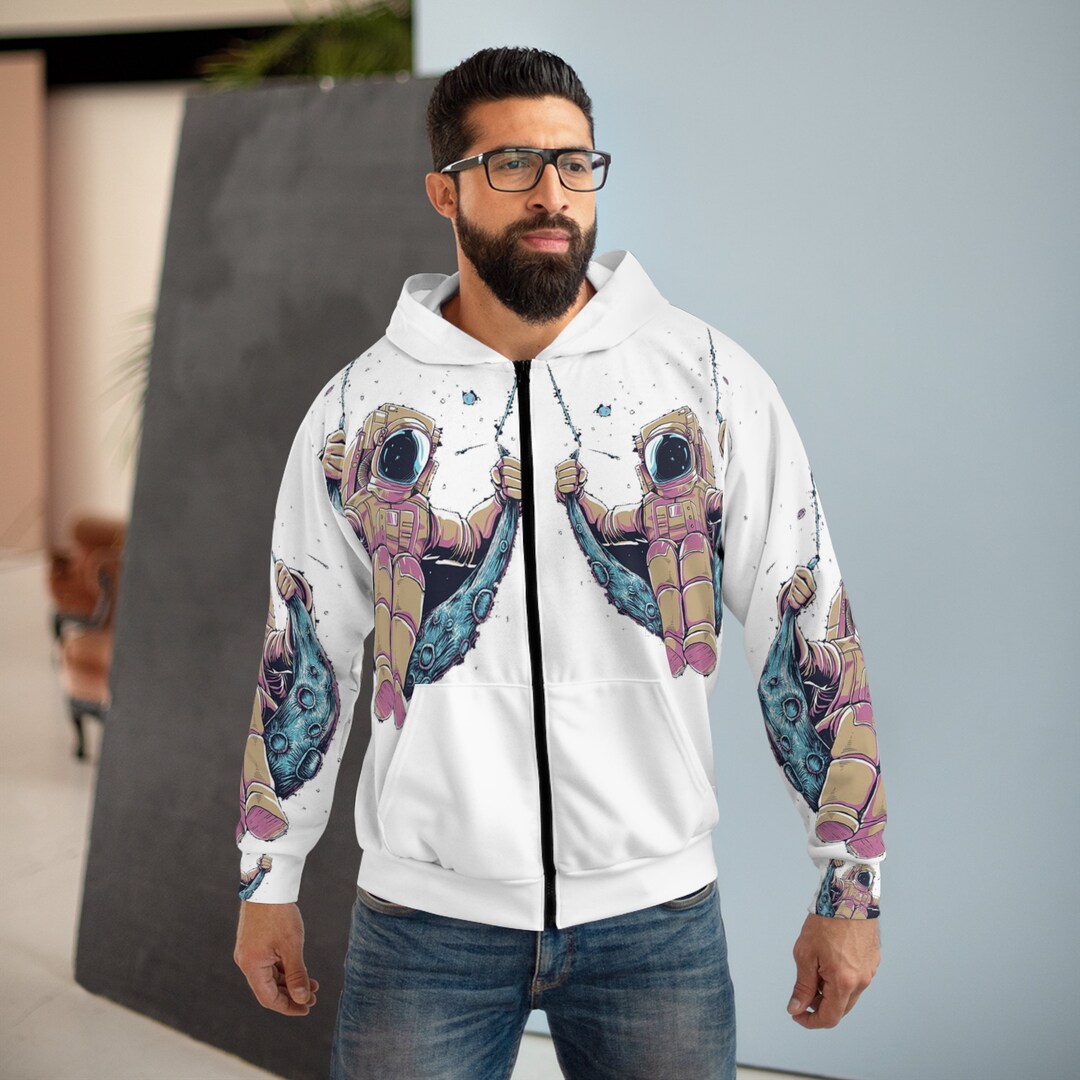 Space Astronaut Sweatshirt Trendy Science Hoodie for Astronomy Lovers ...