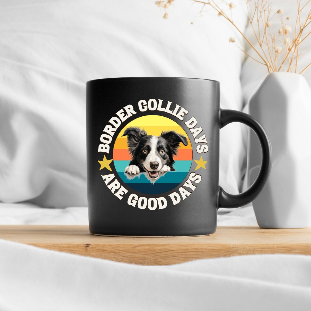 Border Collie Dog Gift Coffee Mug Mom Dad Owner Lover Christmas ...