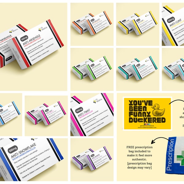 Gag Medicine Boxes - Etsy