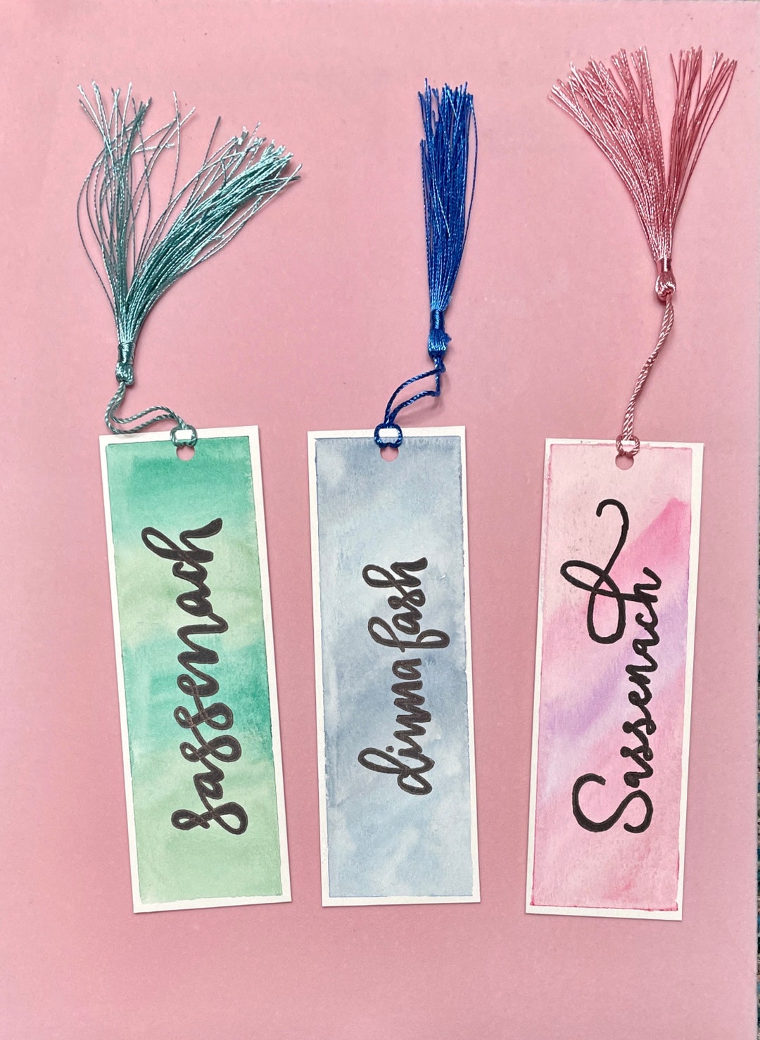 Outlander Themed Bookmarks, Handpainted, 2x6 Inches - Etsy