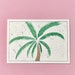 Palm Tree Blank Greeting Cards With Envelope, Hand-painted, Watercolor ...