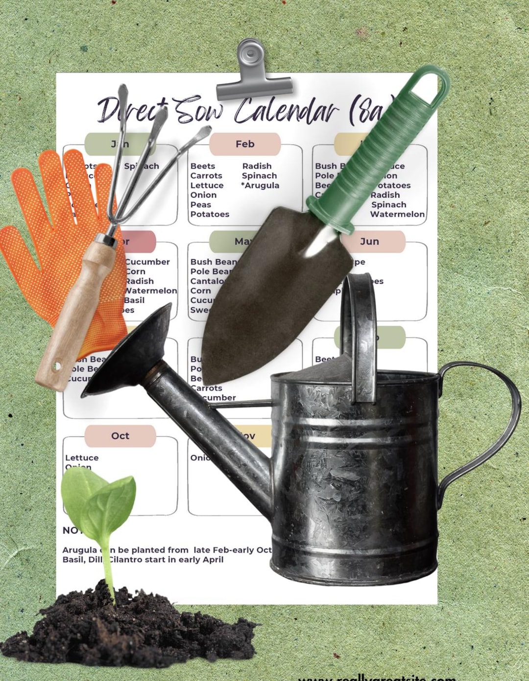 Seed Starting Schedule Printable | Direct Sow Vs Indoor Seed Starting ...