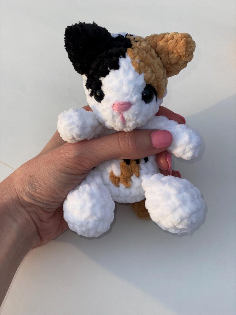 Plush Pocket Pet Stuffy | Dog and Cat Stuffed Animal | Handmade Crochet ...