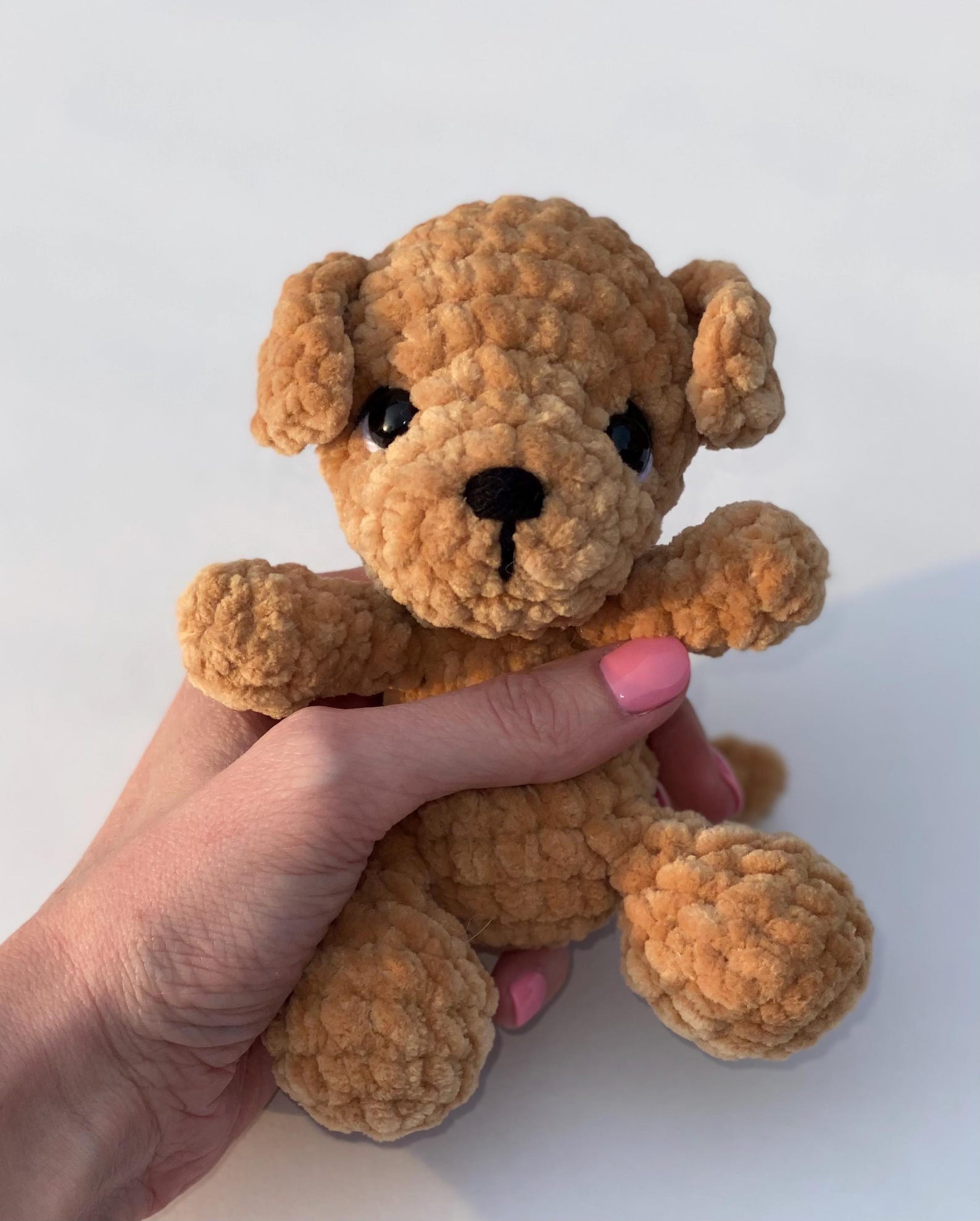Plush Pocket Pet Stuffy | Dog and Cat Stuffed Animal | Handmade Crochet ...