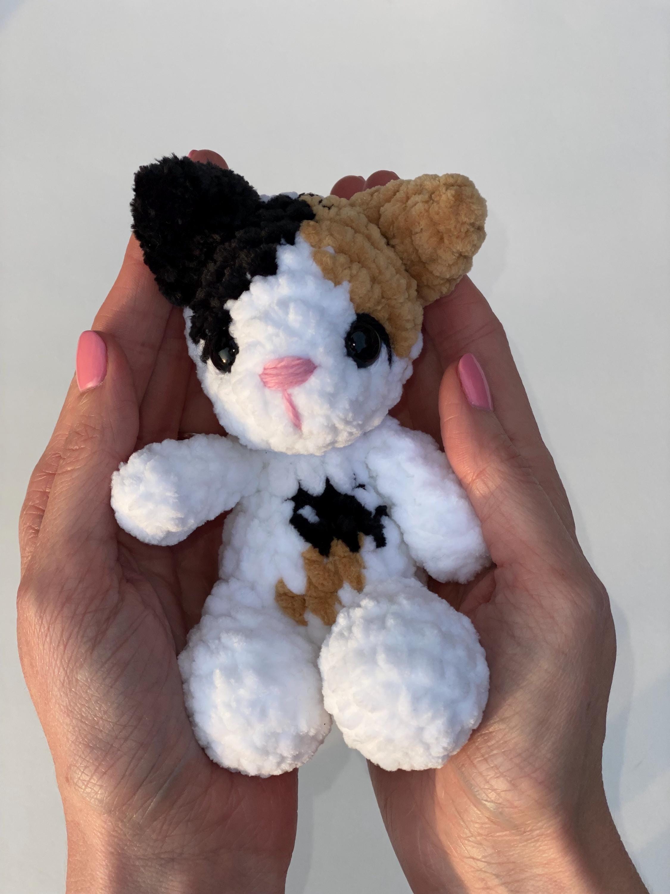 Plush Pocket Pet Stuffy | Dog and Cat Stuffed Animal | Handmade Crochet ...