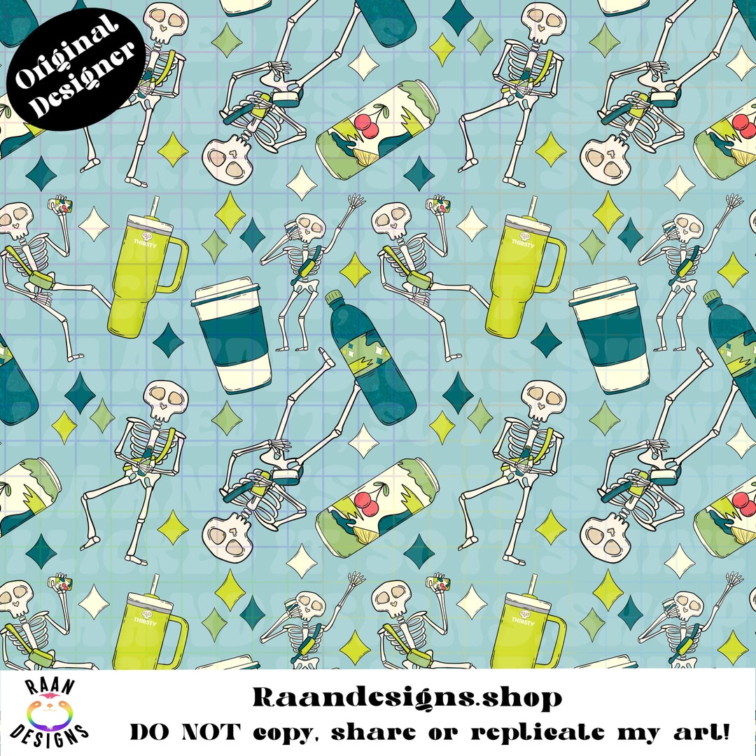 Keeping All My Personalities Hydrated Seamless-png-tshirt-design ...