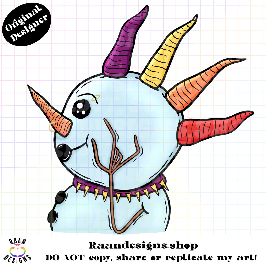 Snow Punk Snowman Girl-png-digital-design-humor-funny-tshirt-christmas ...