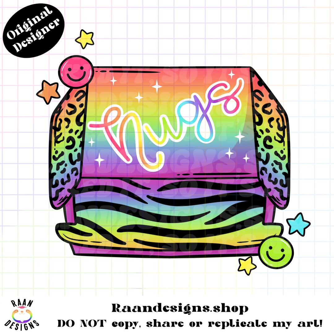 Retro Nugs Png-digital-design-adult-humor-funny-tshirt-raan-colorful ...