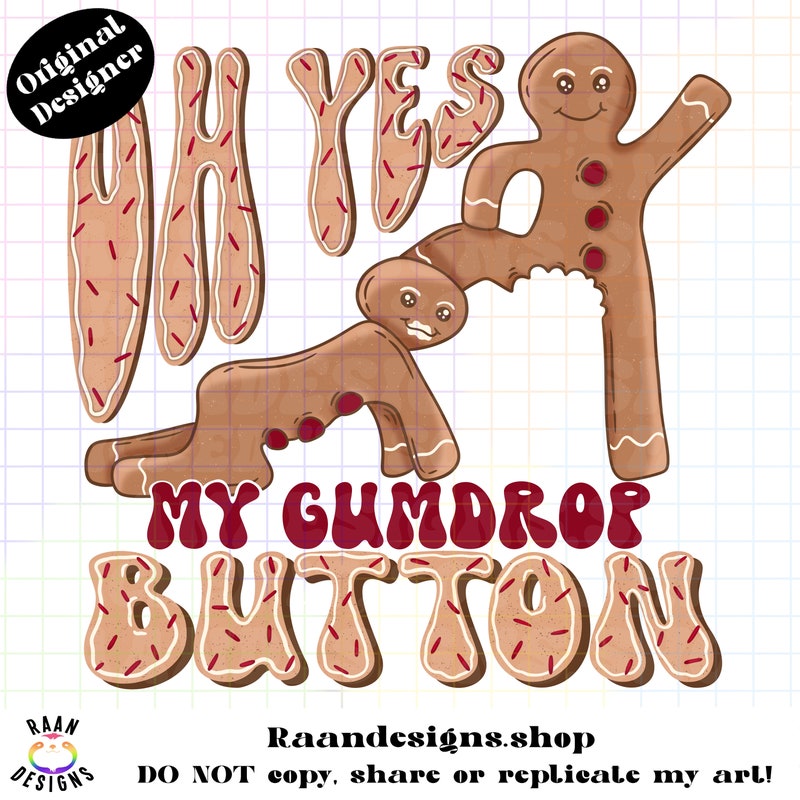 Gumdrop Template - Etsy