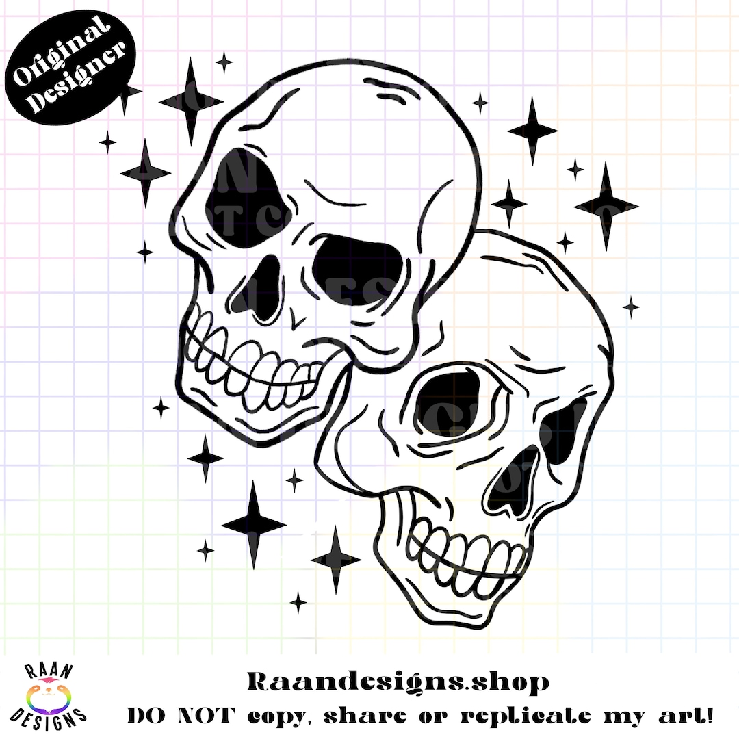 Black Skull Theatre Faces Raan-png-tshirt-design-digital-black-skull ...