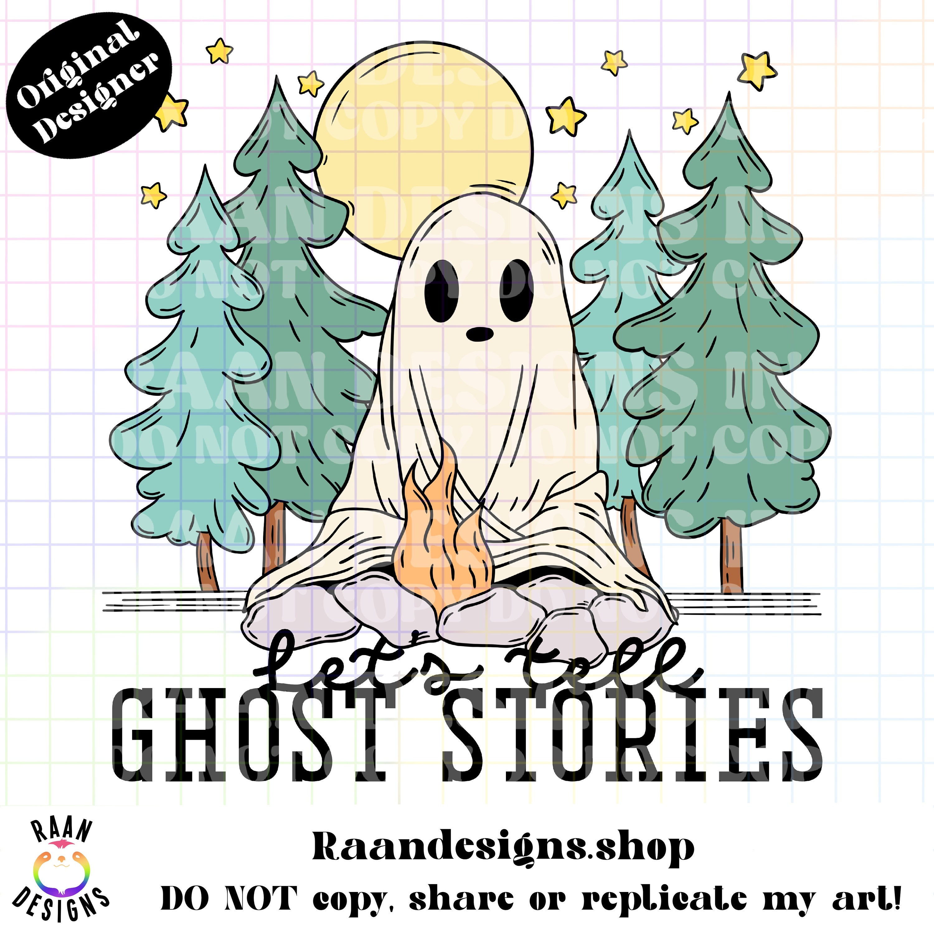 Let’s Tell Ghost Stories -png-tshirt-design-digital-joke-camping-camper ...