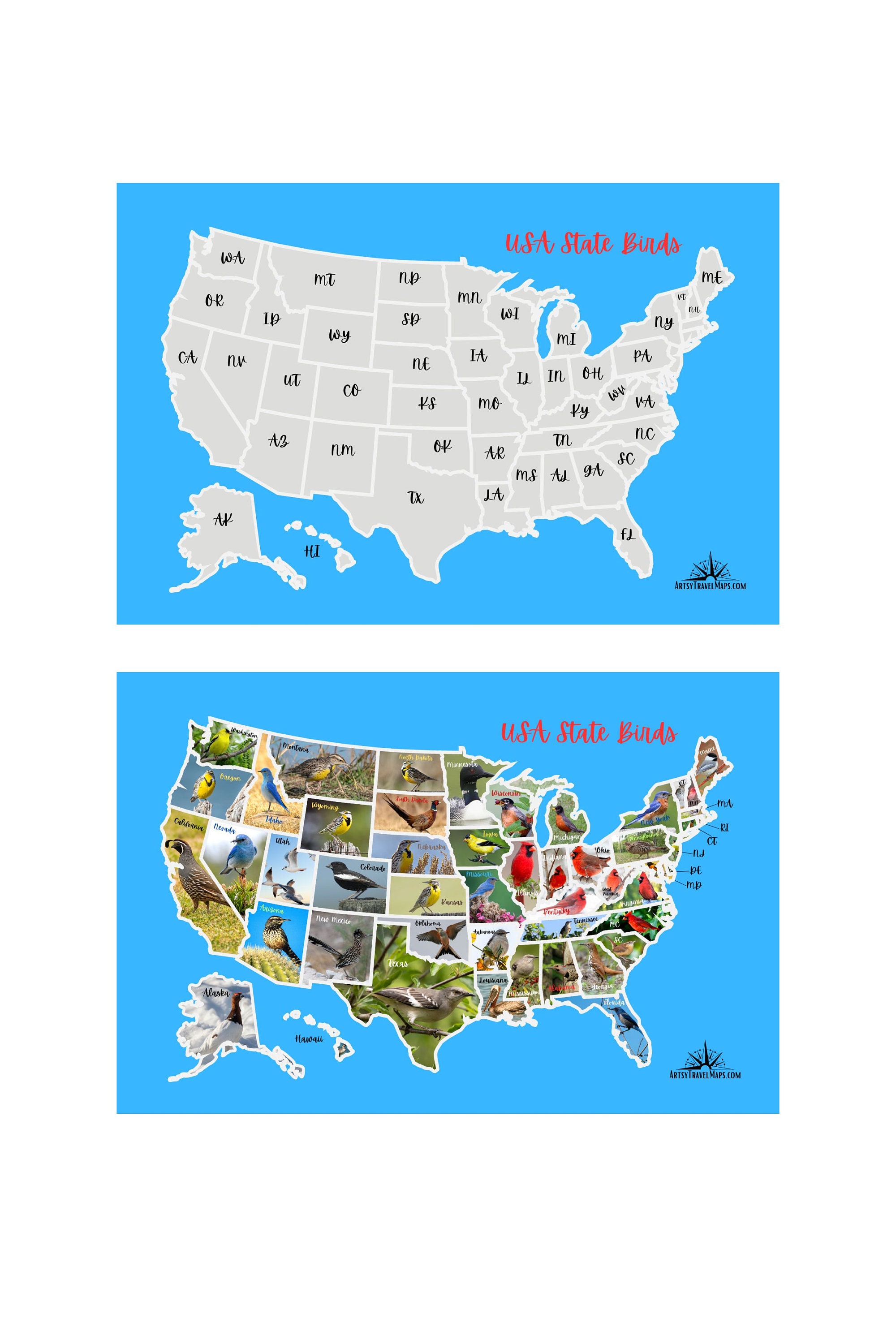 SCRATCHOFF Pick 2 USA Scratch-off Map, Scratch-off Poster, Bucket List ...