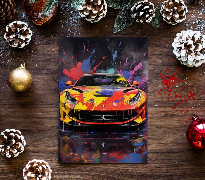Ferrari 812 Competizione High-quality Paintings/posters |ferrari Bundle ...