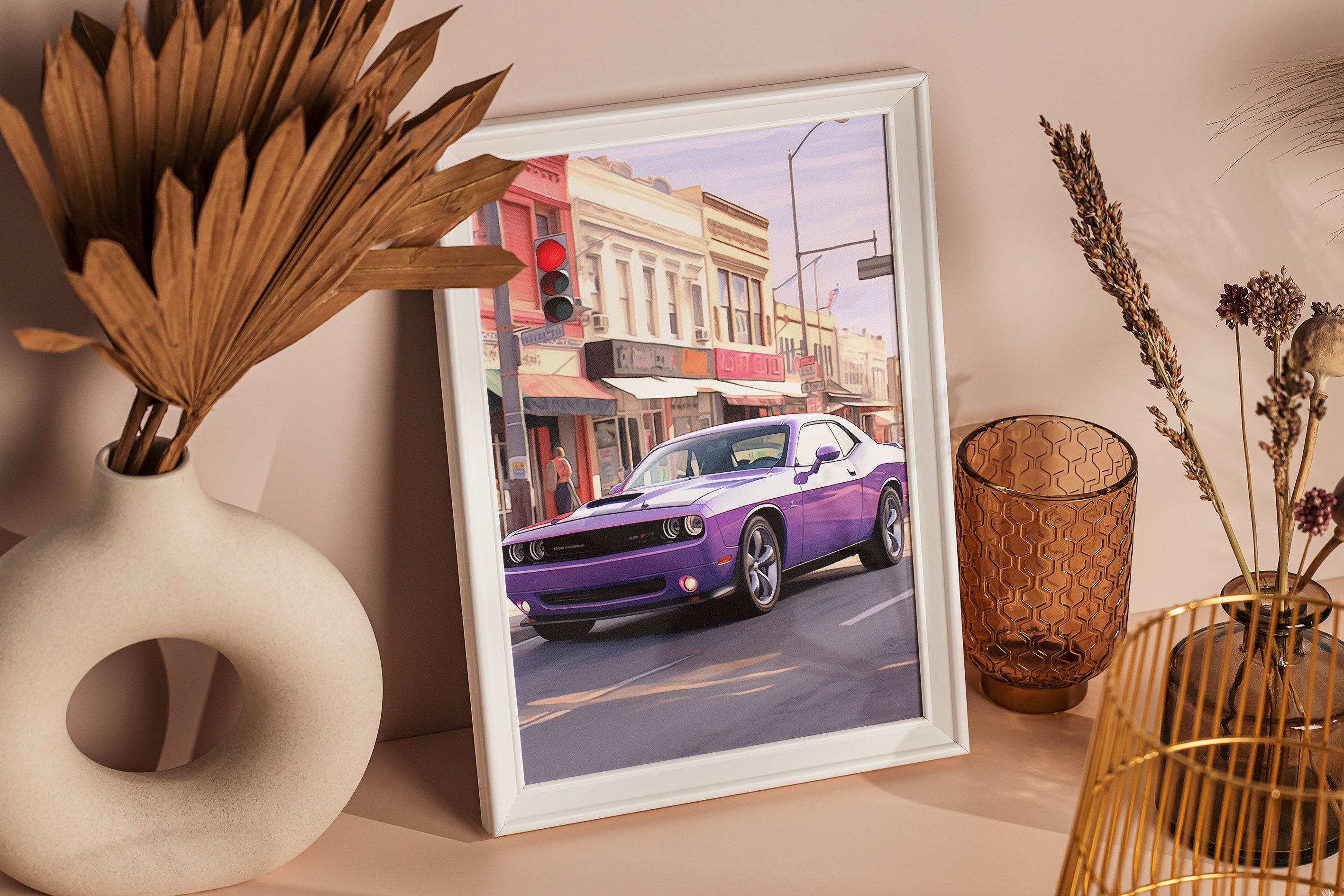 5 Car Posters | Muscle American Car Bundle - Etsy