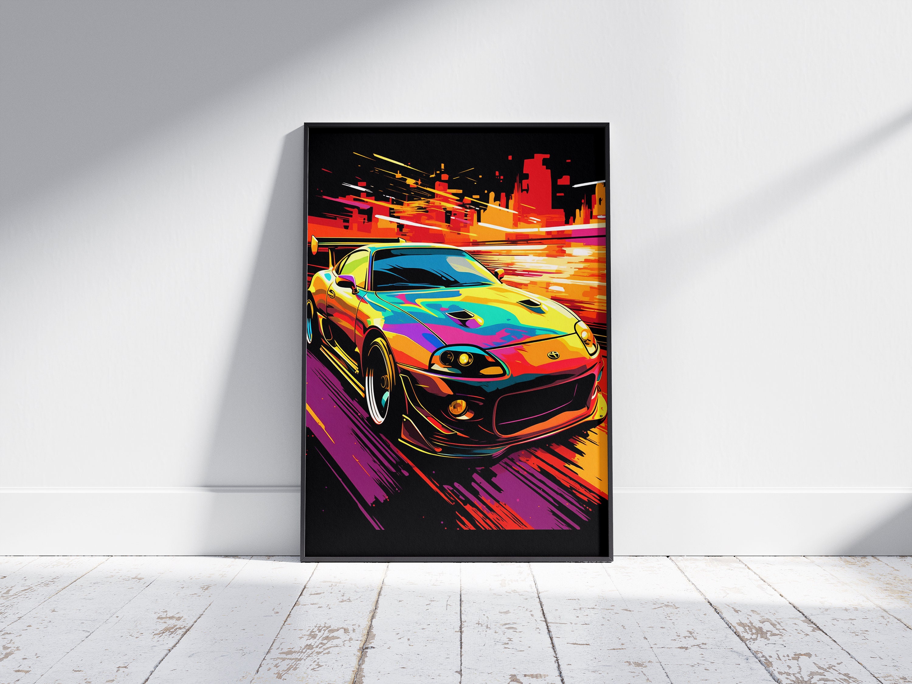 6 Car Posters JDM Car Bundle Digital Prints - Etsy