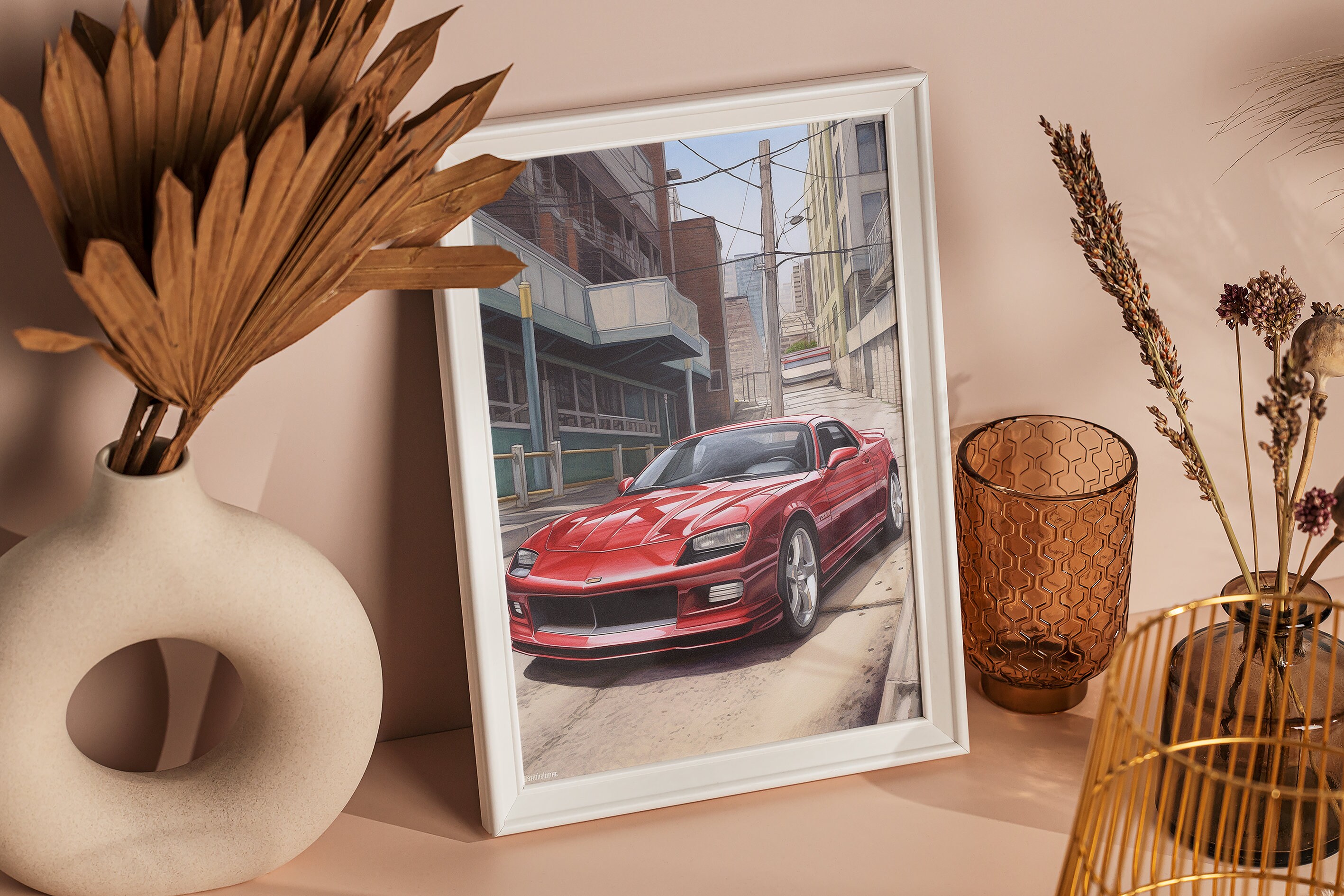 5 Car Posters | Muscle American Car Bundle - Etsy