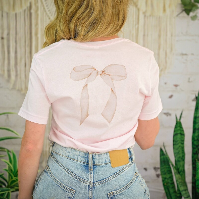 Bow Shirt - Etsy