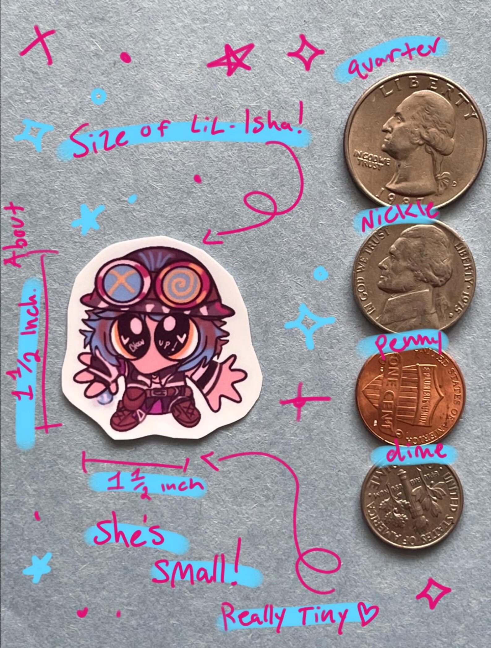 ARCANE Lil Isha MEME Vinyl Waterproof Stickers - Etsy