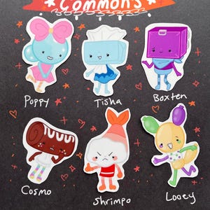 Vinyl Glossy Dandy's World Toons Stickers - Etsy