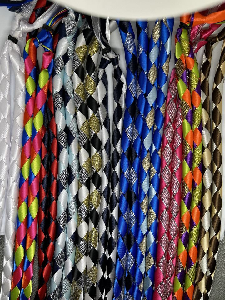 Custom Mane Ribbons and Braids for Tennessee Walking Horse, TWH ...