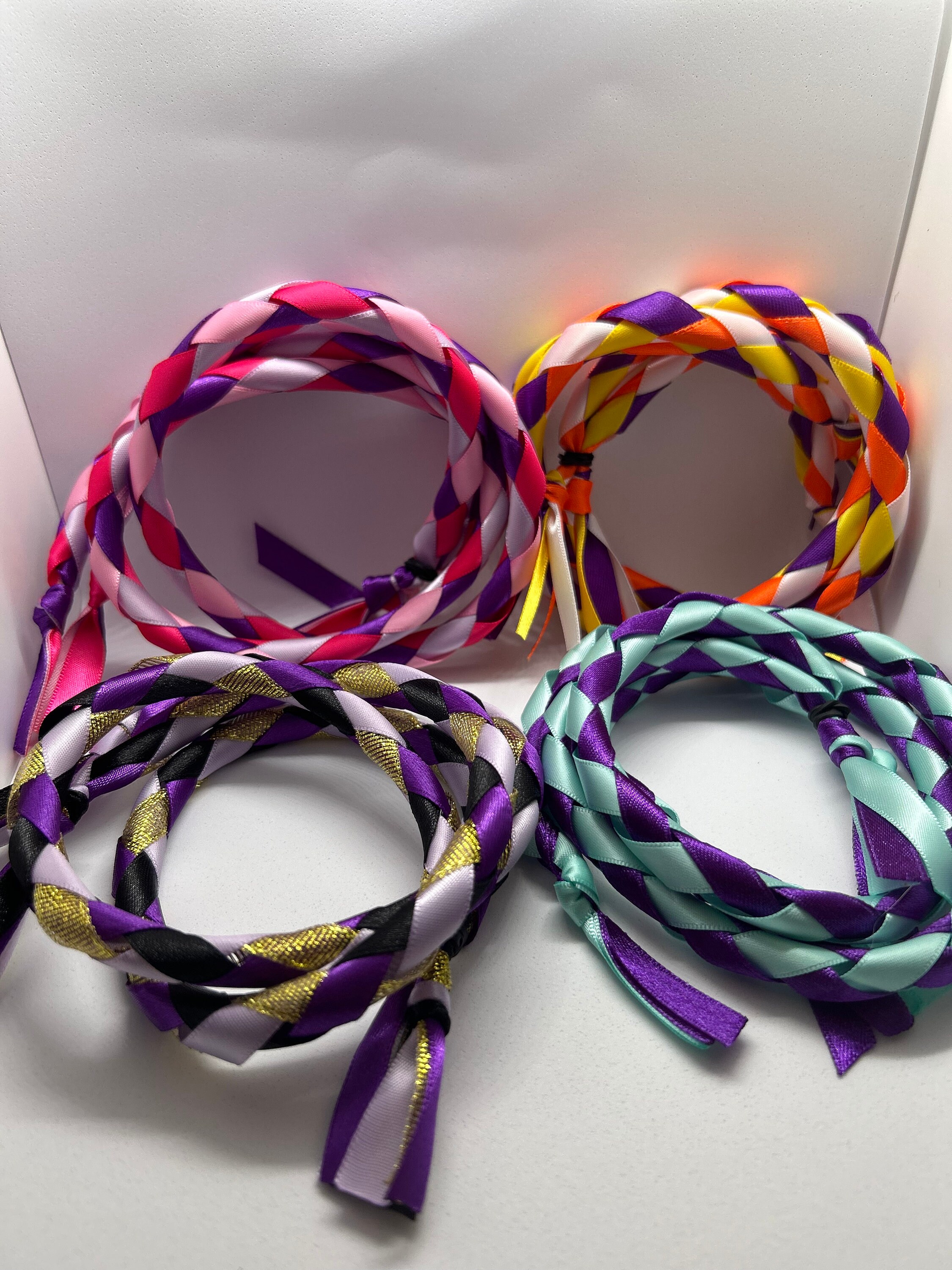 Custom Mane Ribbons and Braids for Tennessee Walking Horse, TWH ...