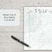 Printable Minimalist To-do List With Checkboxes, To-do List, Printable ...